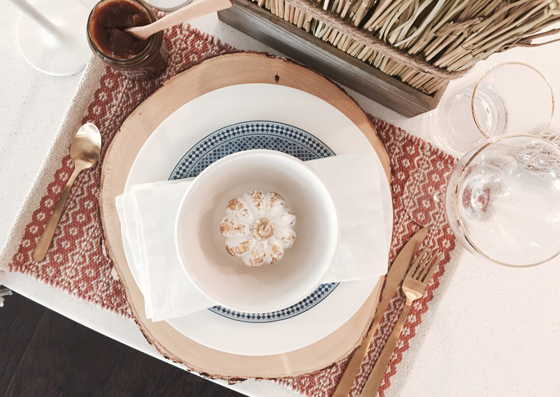 Fall Inspired Place Settings | Veridian Homes