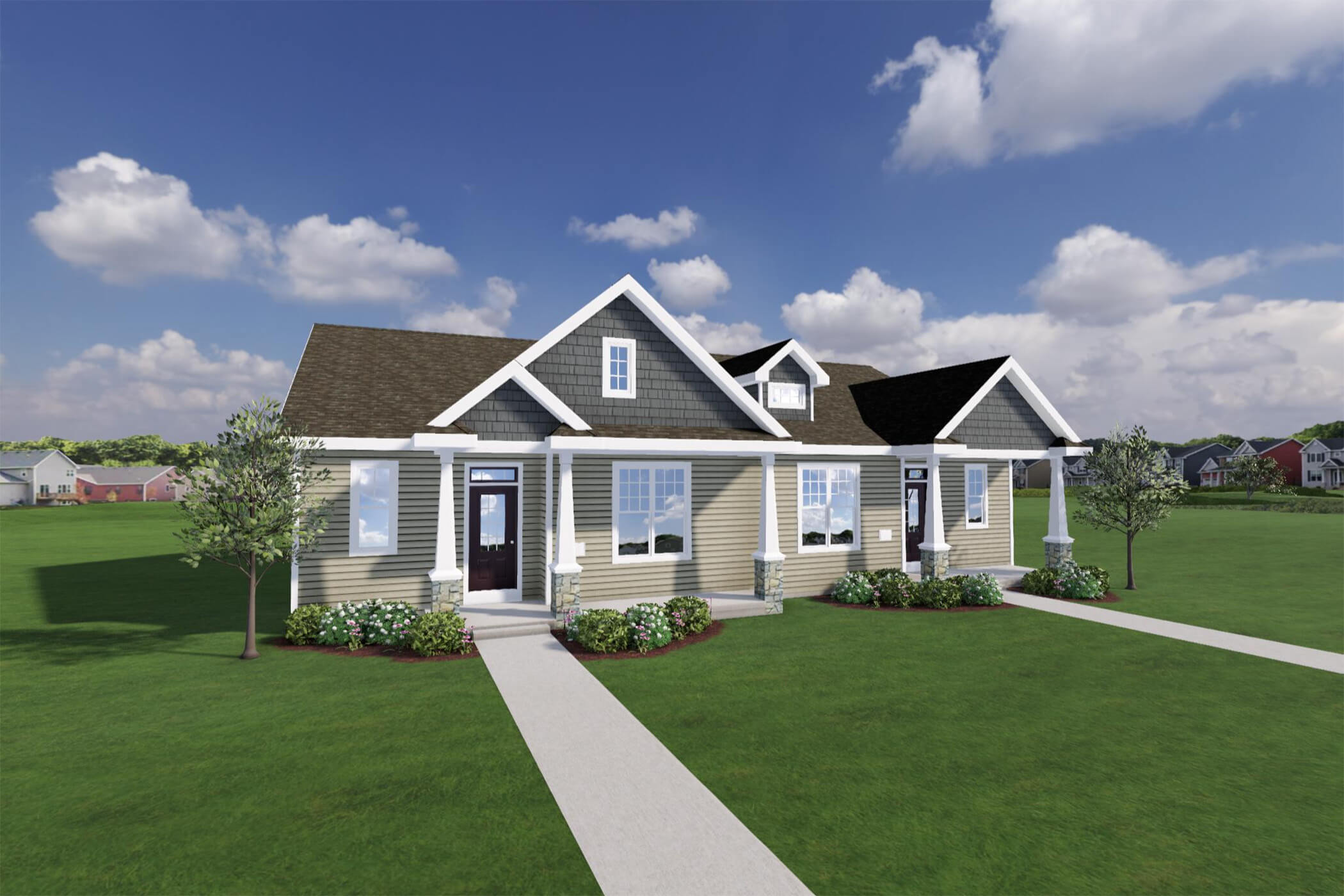 The Piper Twin Home | Home Plans | Veridian Homes